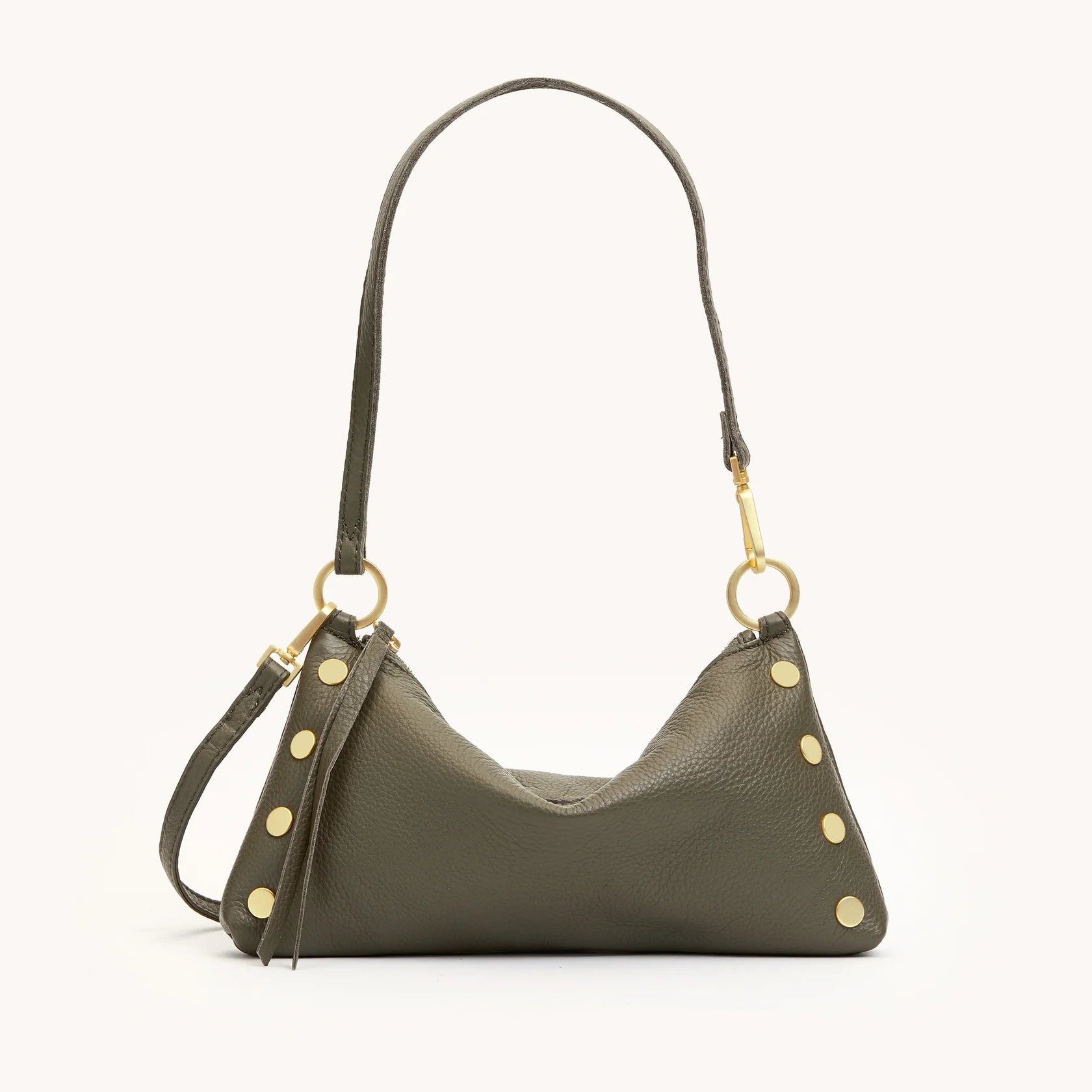 Kyle Small Olive/Brushed Gold Handbag – Ribbon Chix